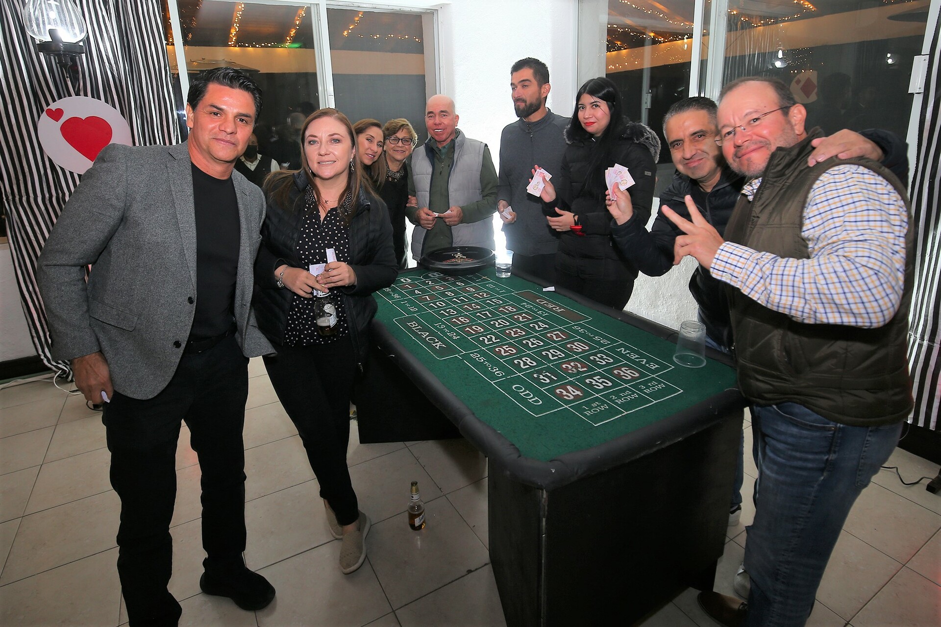 Club Campestre realiza noche de casino