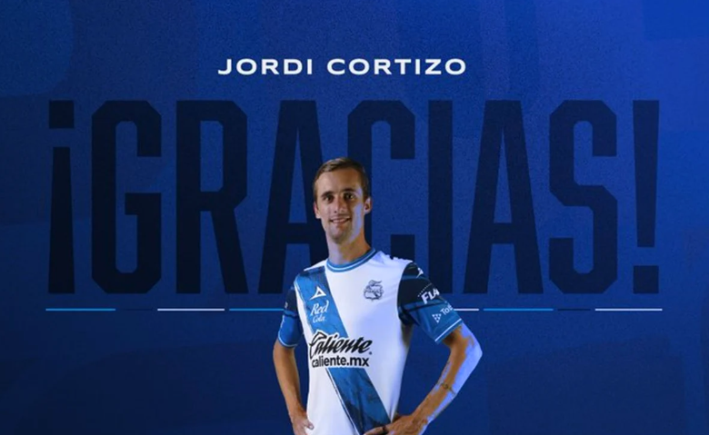 Puebla anunció a Jordi Cortizo como su segunda baja para el Clausura 2023 de la Liga MX