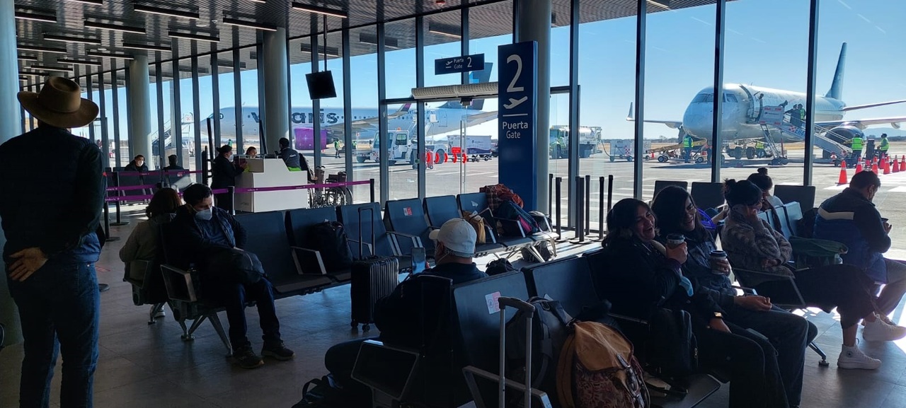 Crece en Durango el flujo de pasaje aéreo durante noviembre