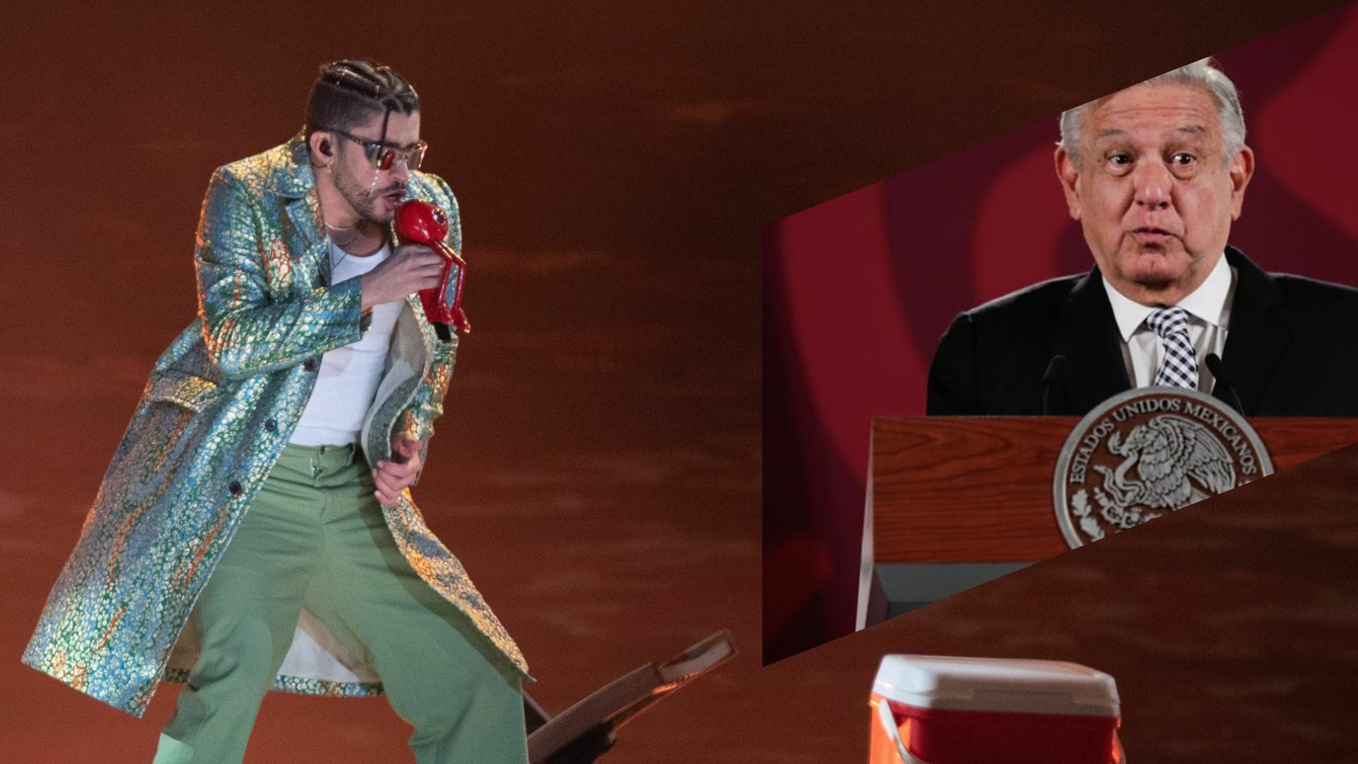 Ojalá y venga, pero no le podemos pagar: AMLO sobre Bad Bunny en el Zócalo