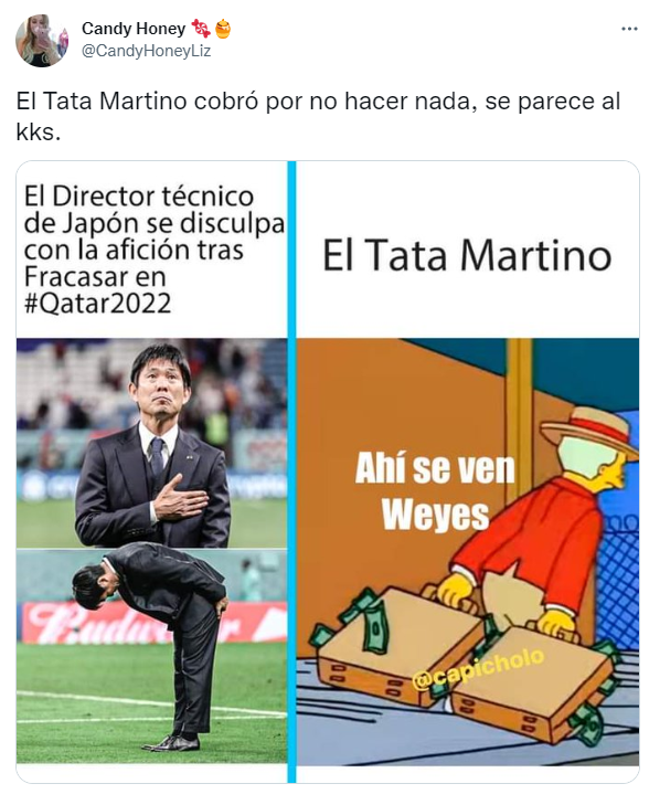 Le llueven memes al 'Tata' Martino tras coronación de Argentina en Mundial
