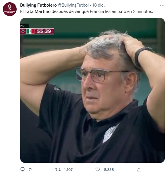 Le llueven memes al 'Tata' Martino tras coronación de Argentina en Mundial