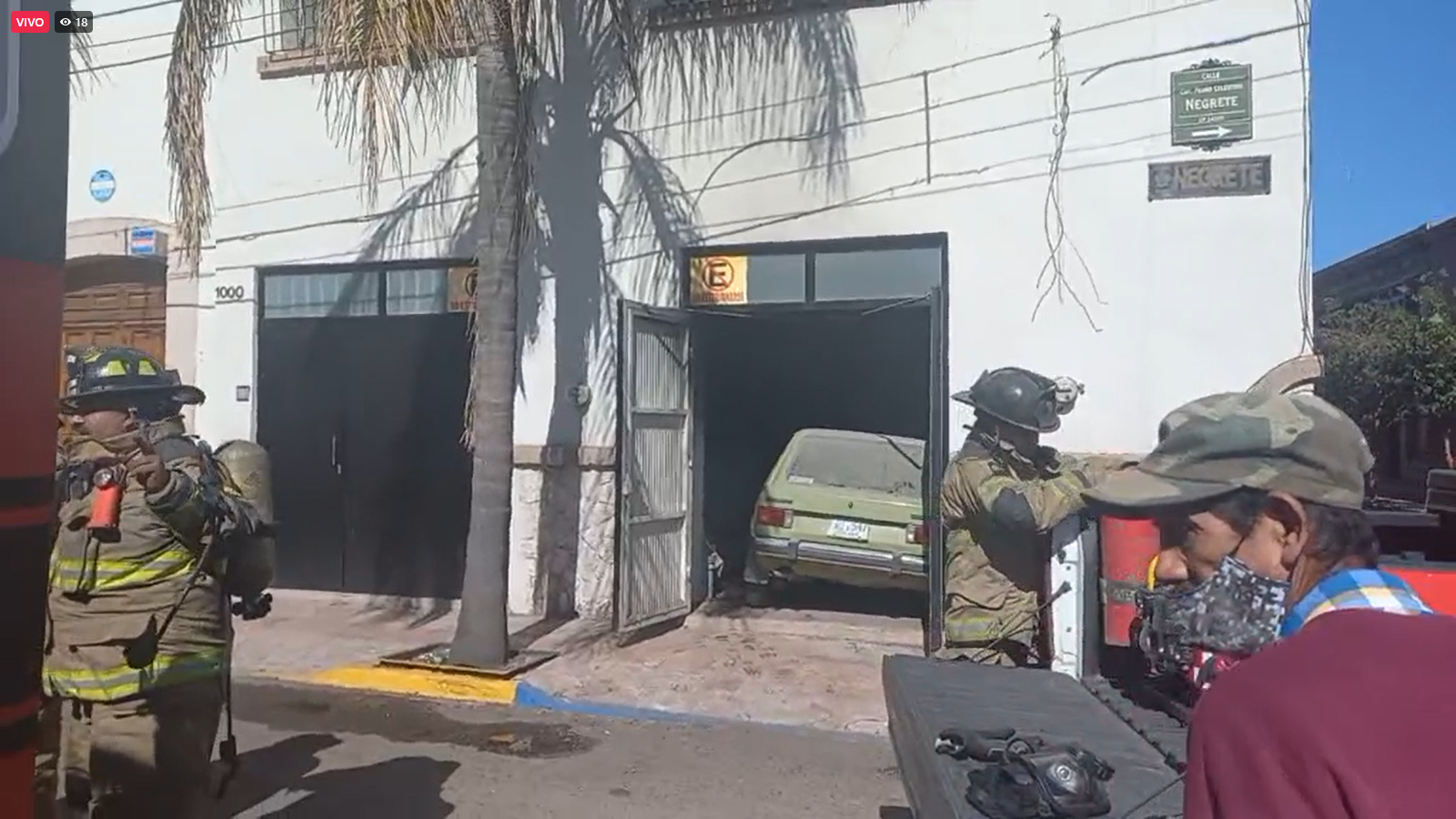 Reportan incendio en el Centro de Durango; no hay lesionados