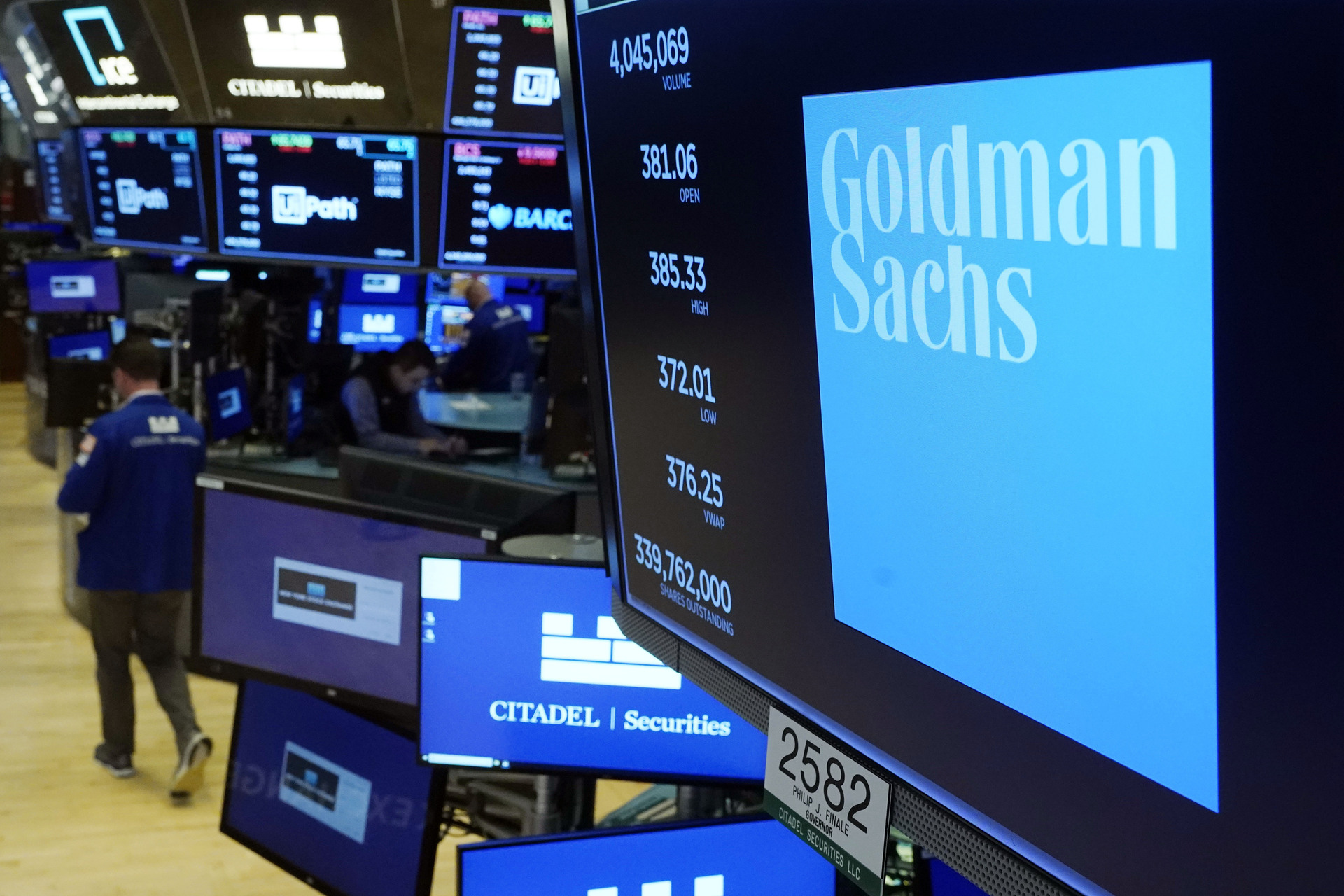 Goldman Sachs reporta un 48% menos en sus beneficios durante 2022