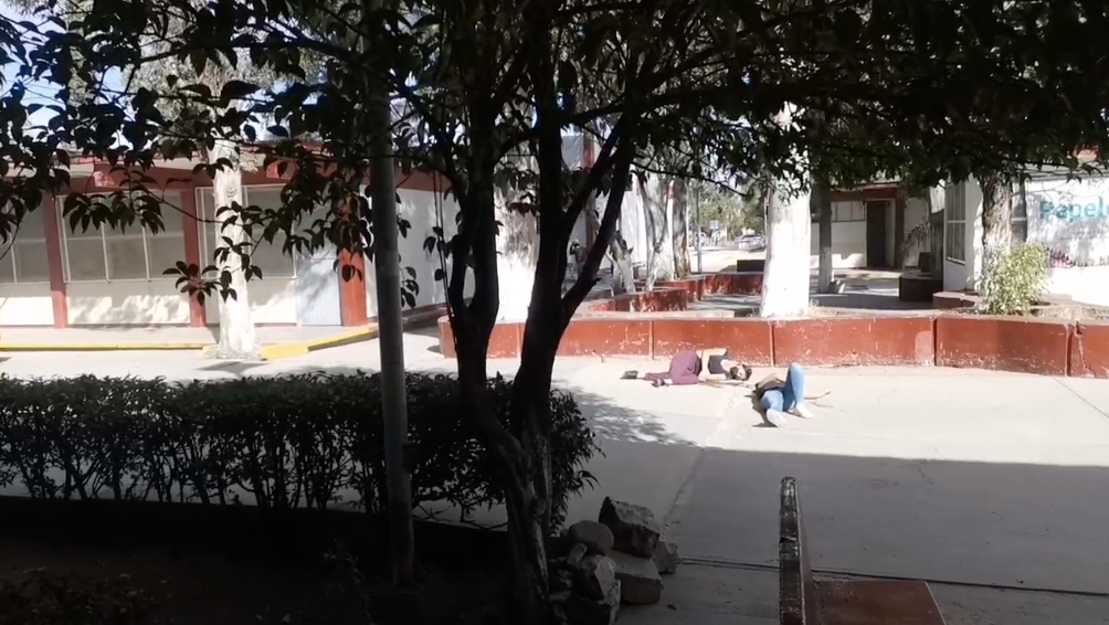 Realizan simulacro de tirador activo en el CBTIS 110