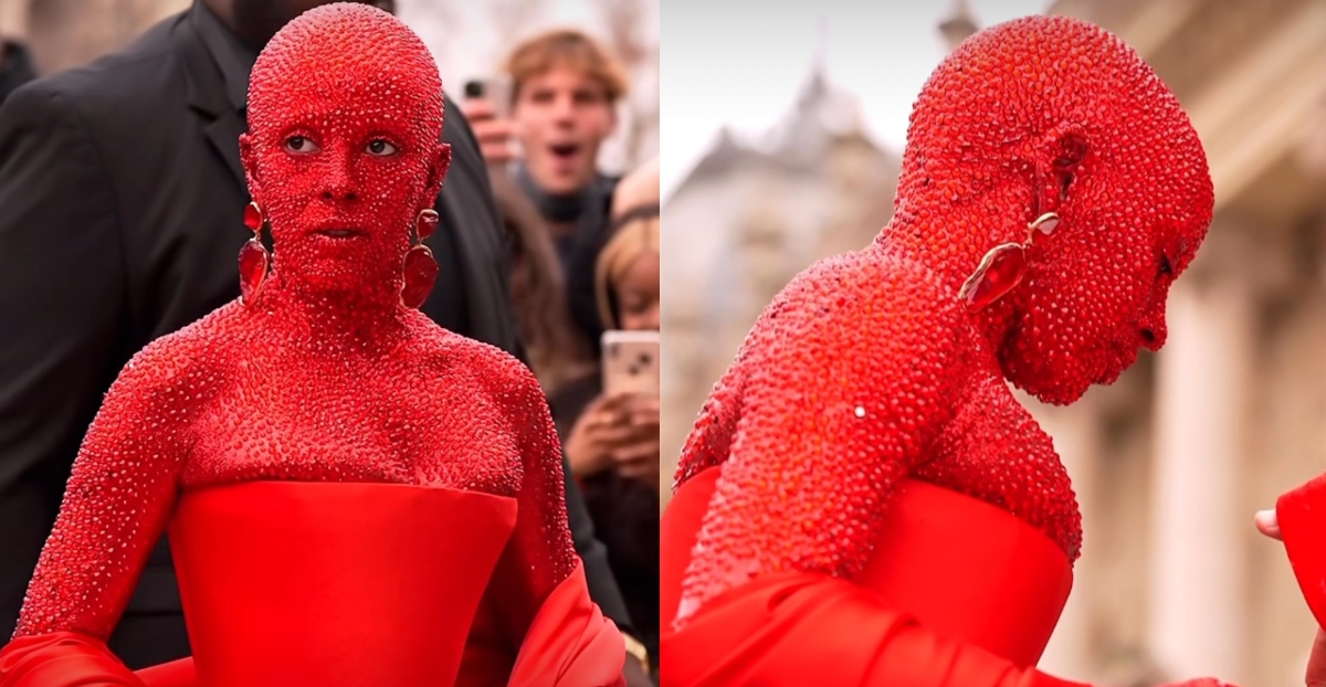 Doja Cat aparece cubierta con 30,00 cristales Swarovski y se vuelve ...