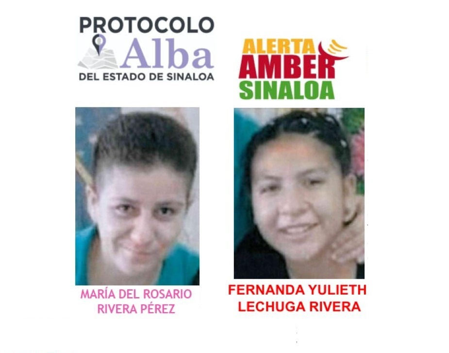 Piden ayuda para localizar a madre e hija desaparecidas en Sinaloa