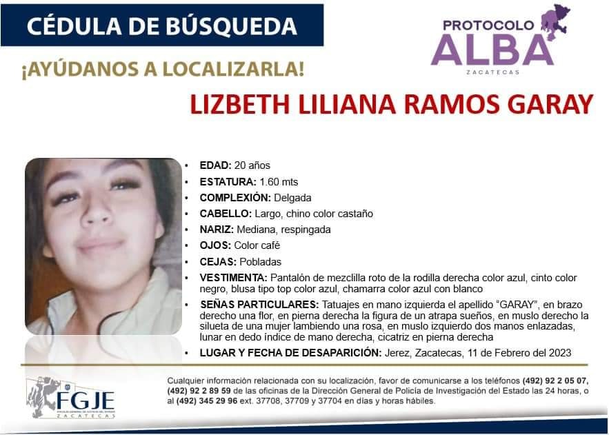 Frida Sofía Murillo no es la única joven desaparecida en Jerez; habría ...