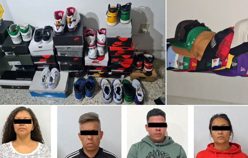 Cuatro Detenidos En La Cdmx Por Robar Tenis Y Gorras También Los
