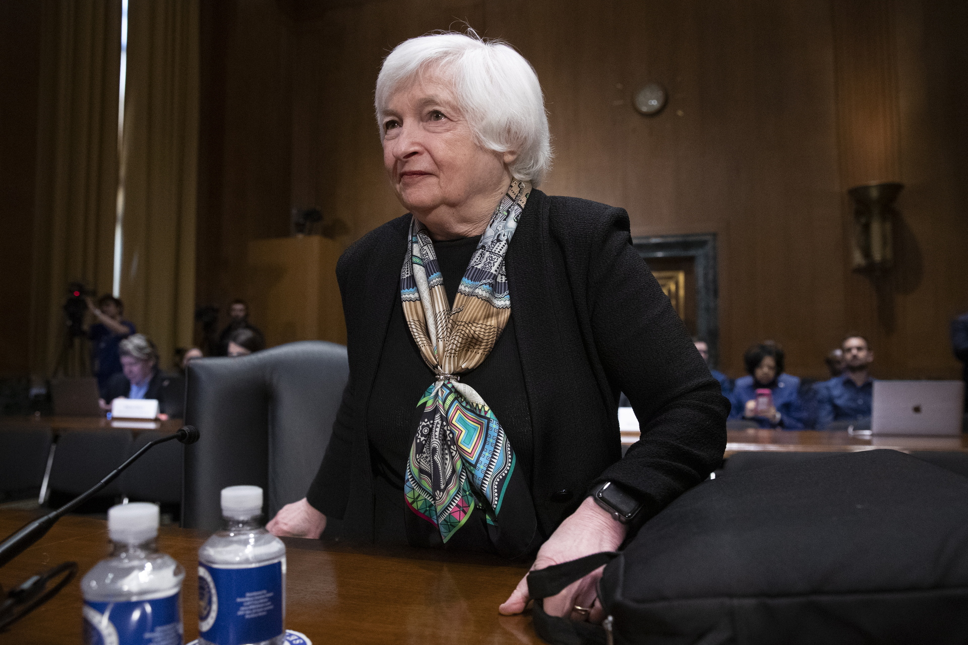 Janet Yellen defiende la solidez de la banca estadounidense