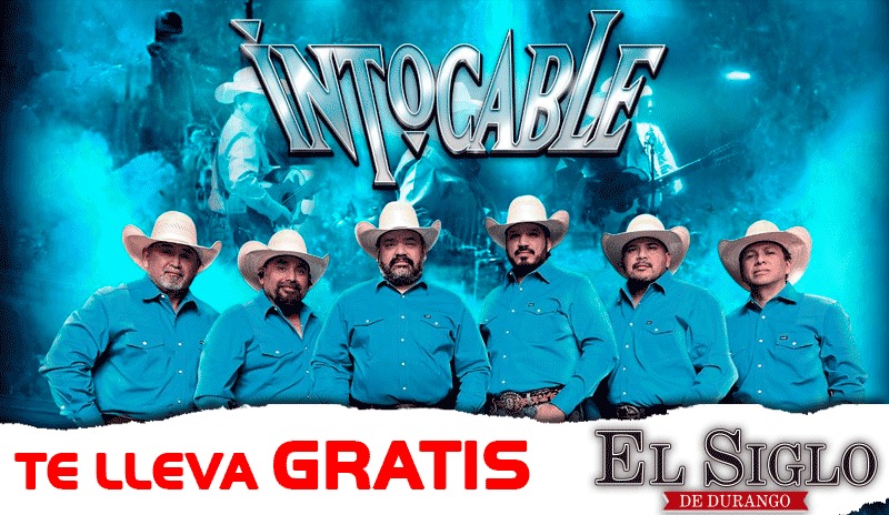 Intocable vuelve a la Velaria y El Siglo te lleva gratis