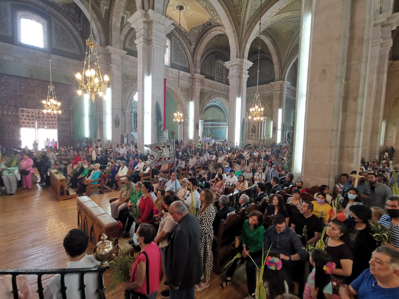 Se reencuentran con su fe; inician actividades de Semana Santa en Durango