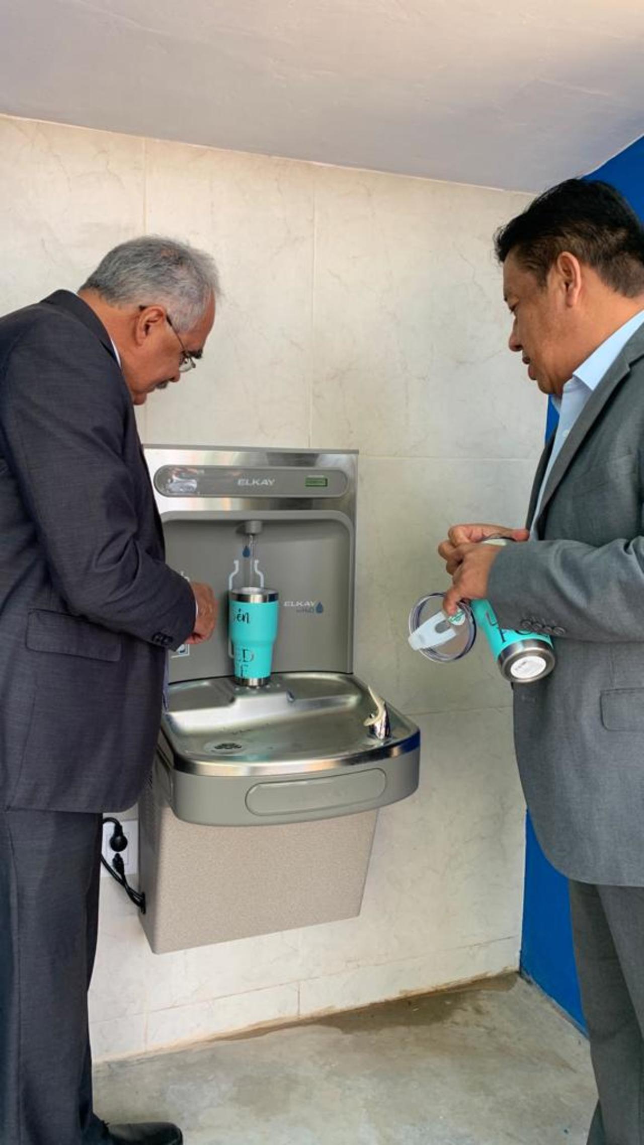 Agua potable, gratuita en la Facultad de Ciencias Exactas
