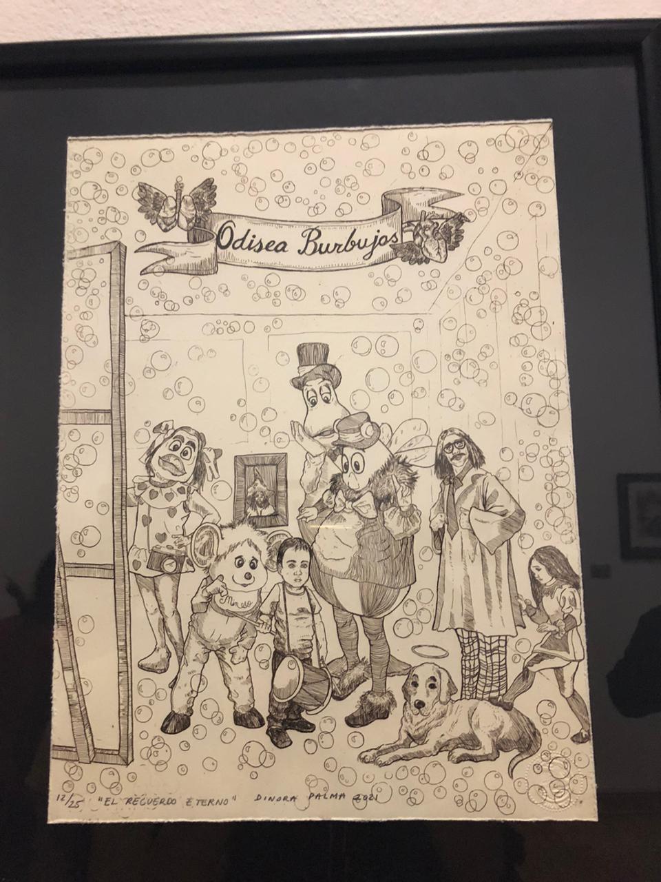 Un homenaje desde el grabado a 'Odisea Burbujas' llega al Museo 450