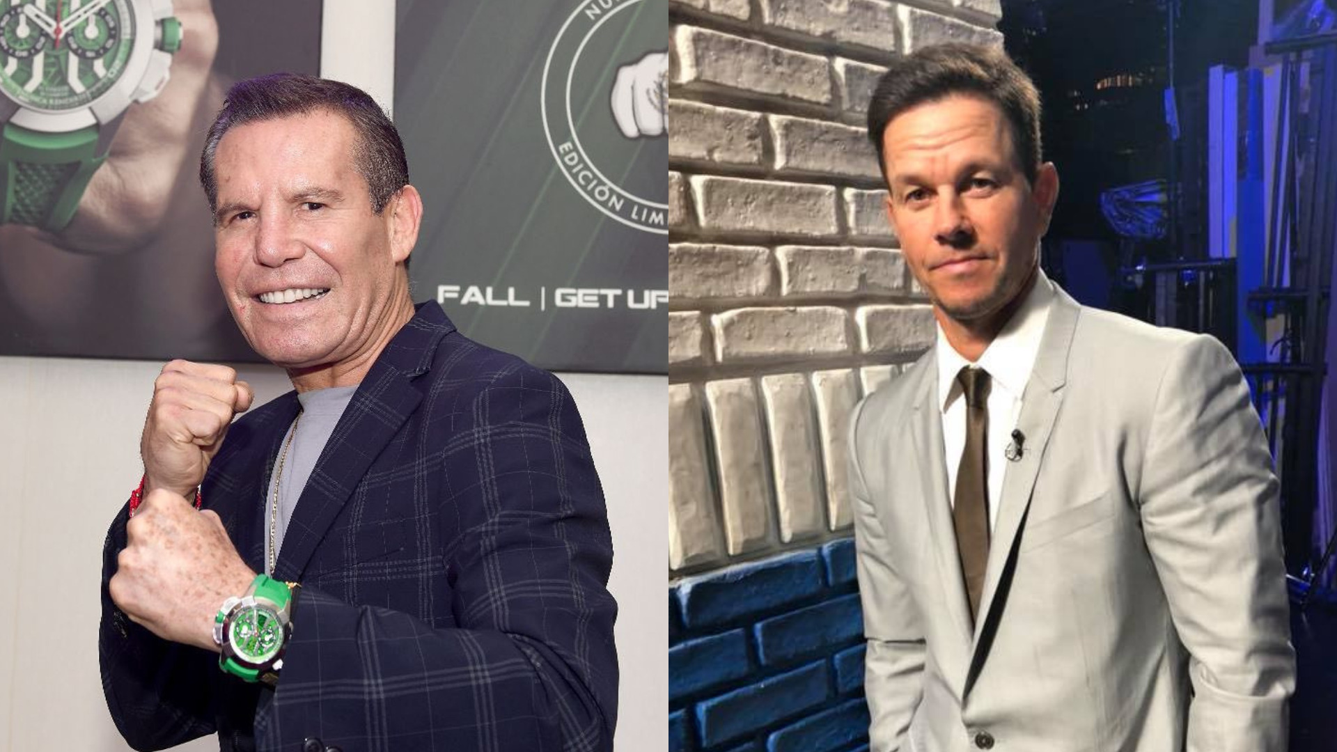 Julio César Chávez le pide a Mark Wahlberg que protagonicé su película ...