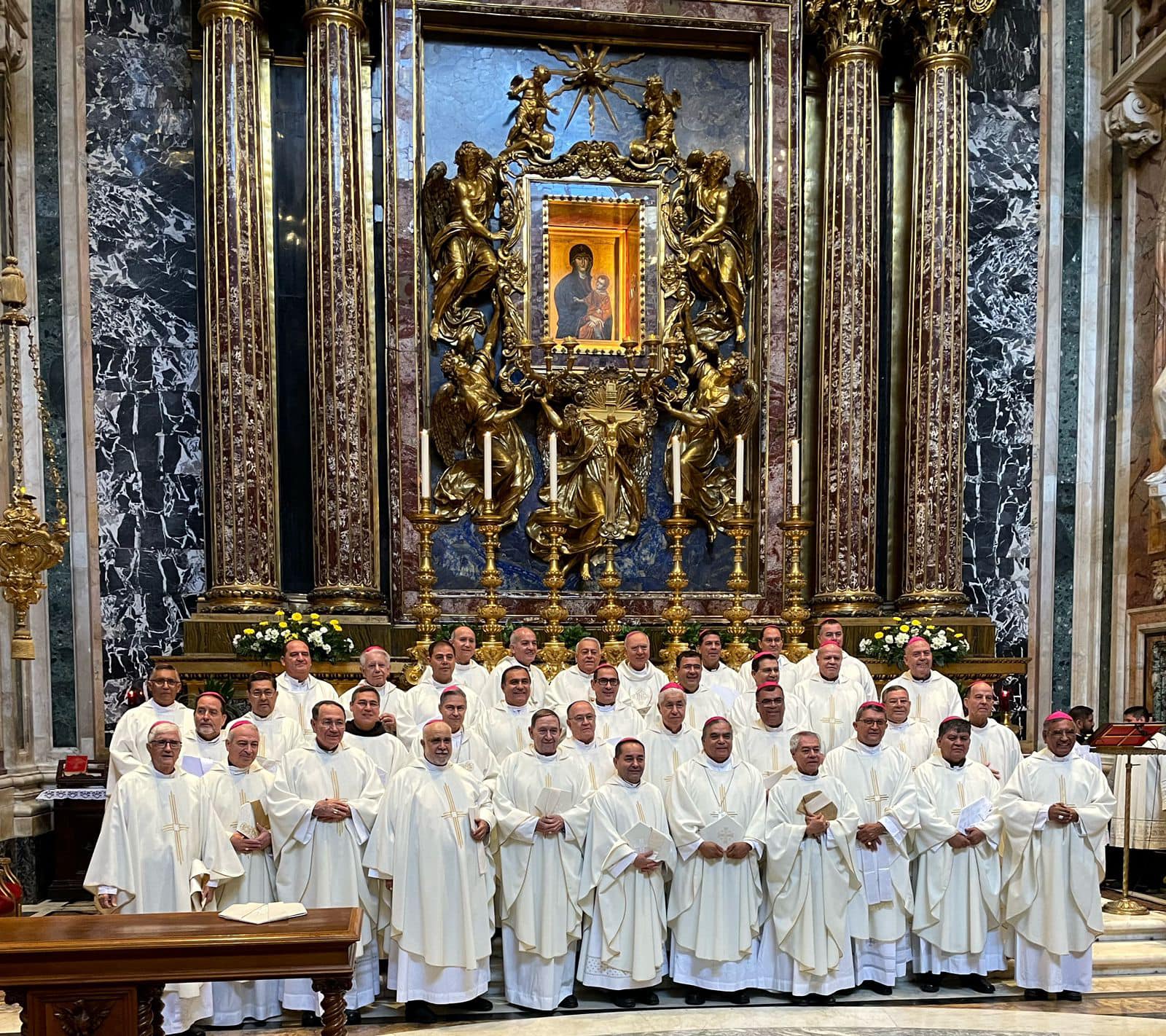 Arzobispo de Durango presidió celebración eucarística en Roma