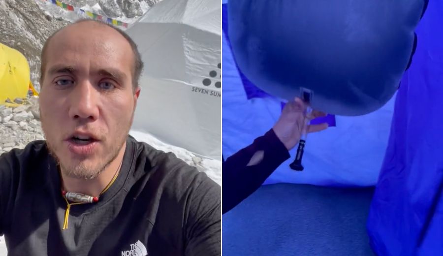 ‘Así nos bañamos en Everest’: Rafa Jaime, triatleta invidente de ...