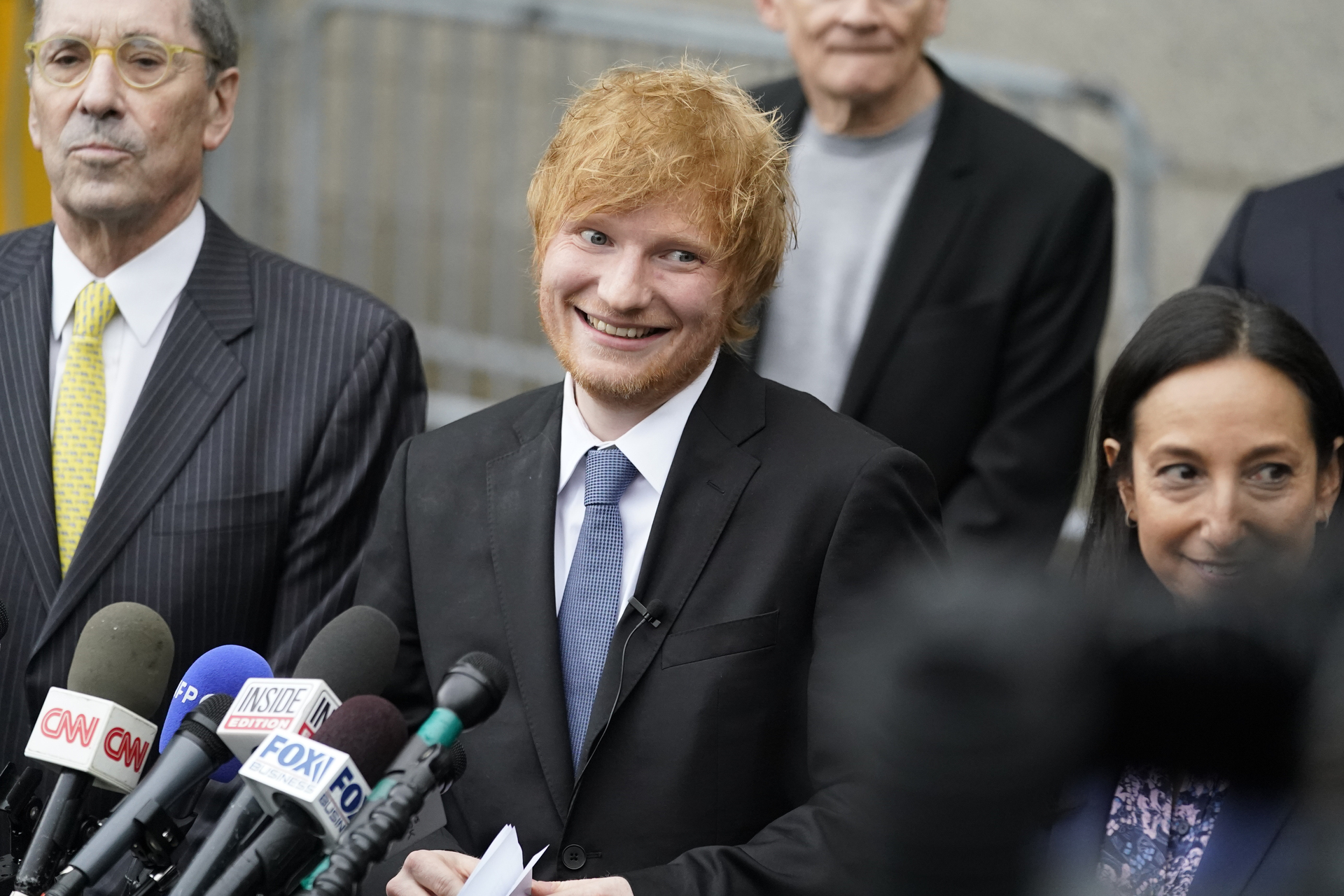 Ed Sheeran gana demanda; Thinking Out Loud no infringió derechos de autor