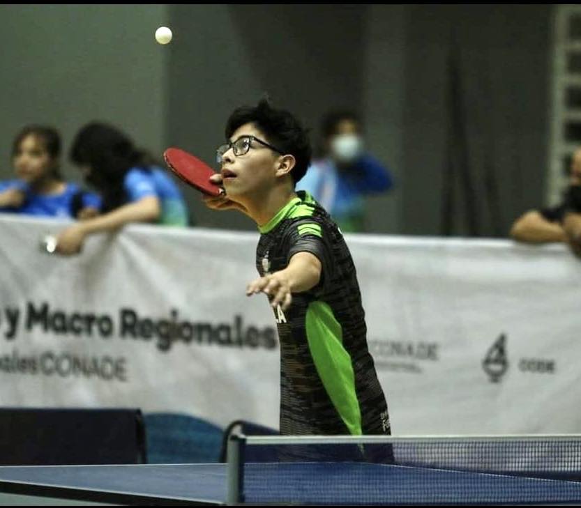 Luce Jorge Rodríguez en Campeonato Centroamericano Juvenil de Tenis de Mesa
