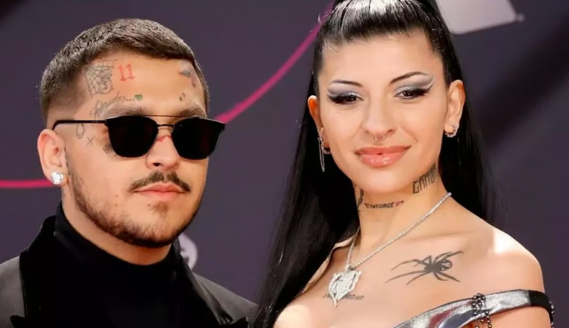 Christian Nodal felicita a Cazzu por su primer Día de las madres