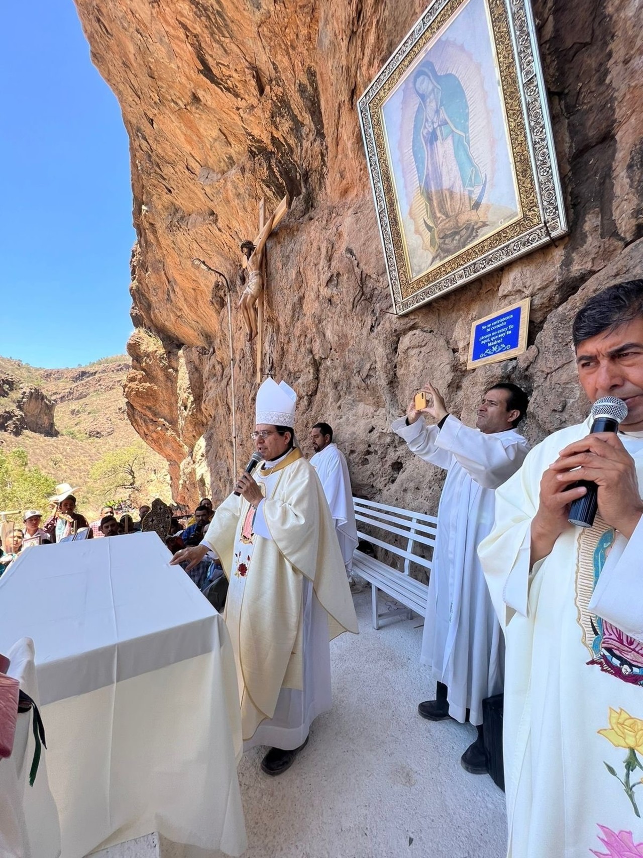 Llegaron 15 mil peregrinos a la Sierrita de Gamón