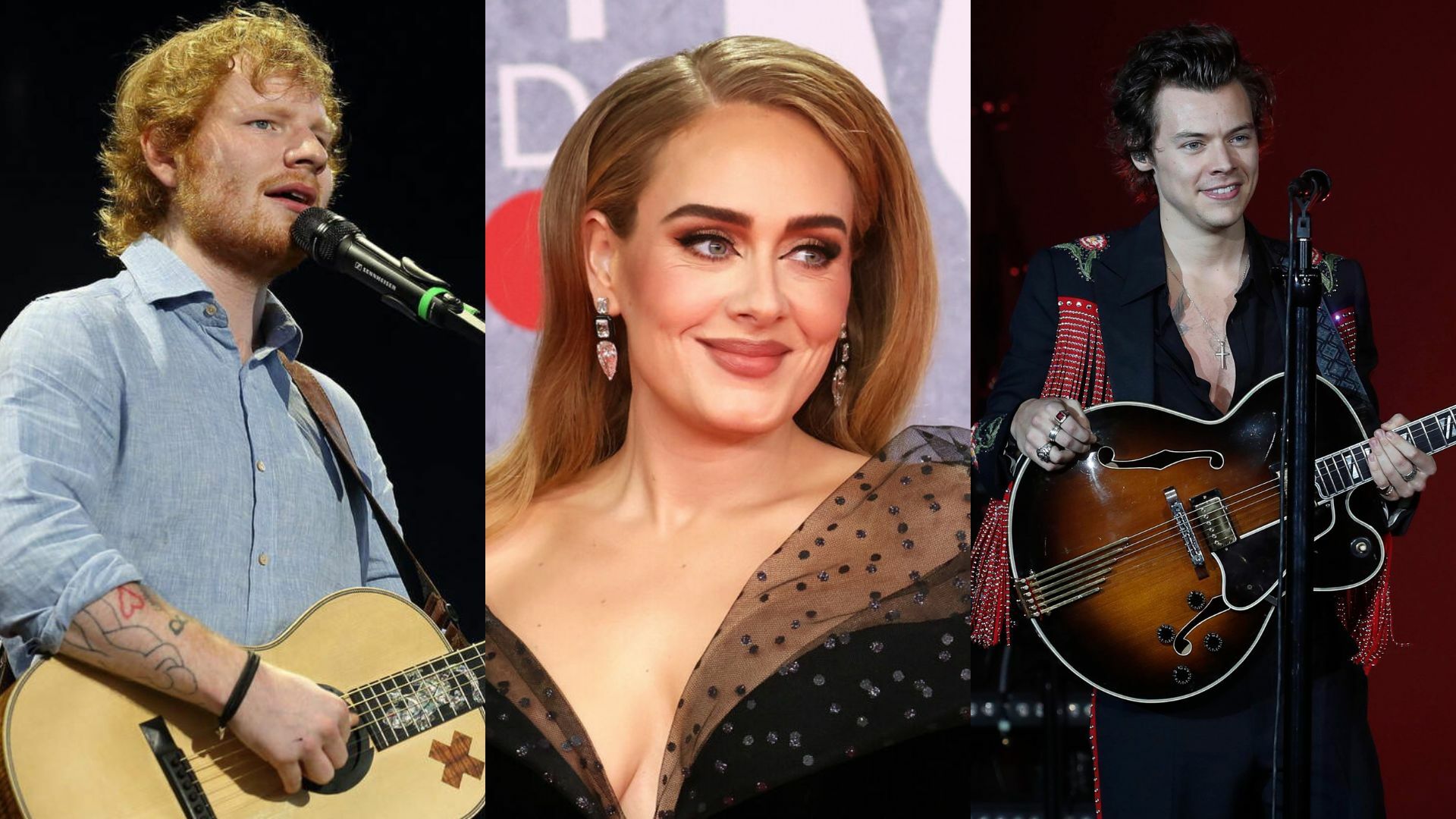 Ed Sheeran, Adele y Harry Styles figuran entre los más ricos menores de 35 años del Reino Unido