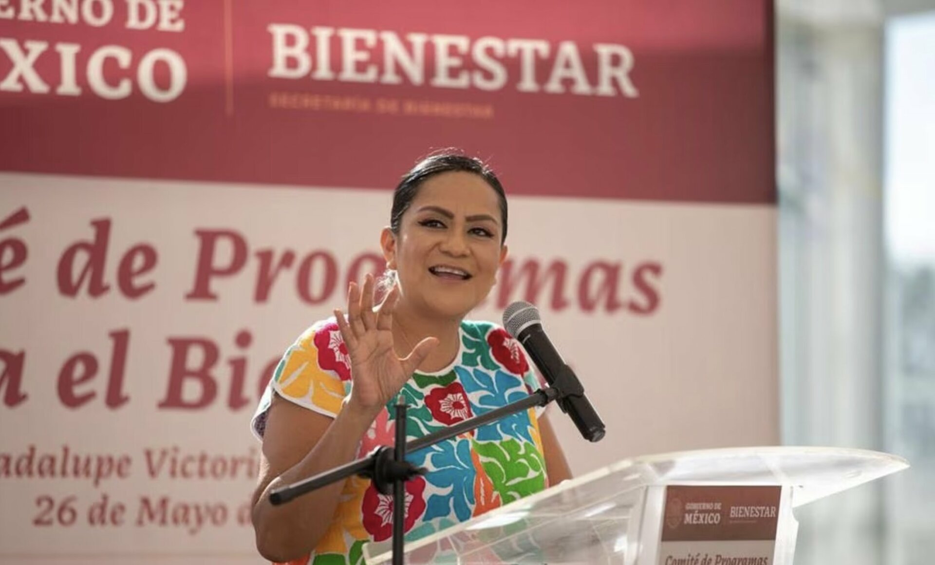 Ariadna Montiel instala comités de programas del Bienestar en Durango