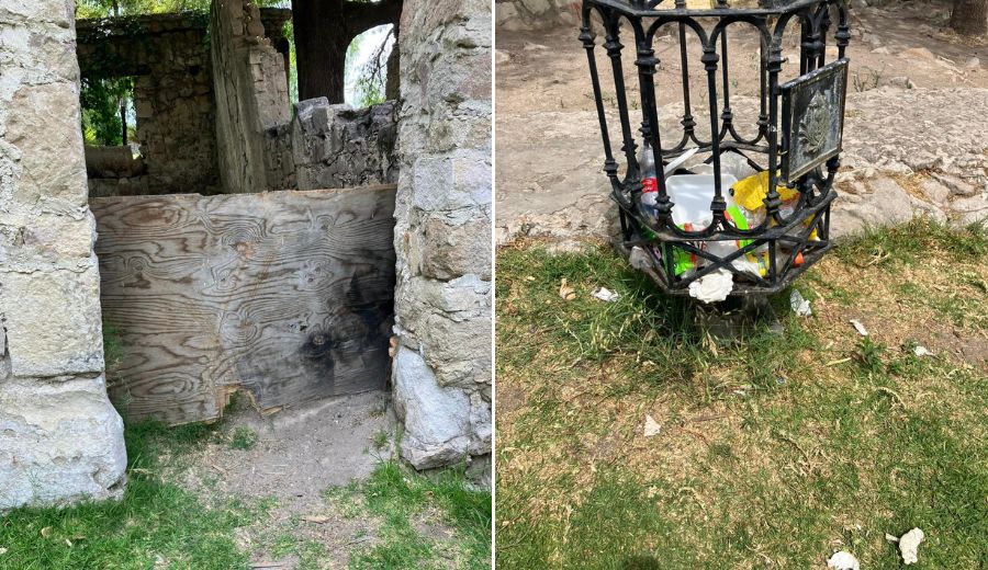 Denuncian en redes las malas condiciones en las que está La Ferrería