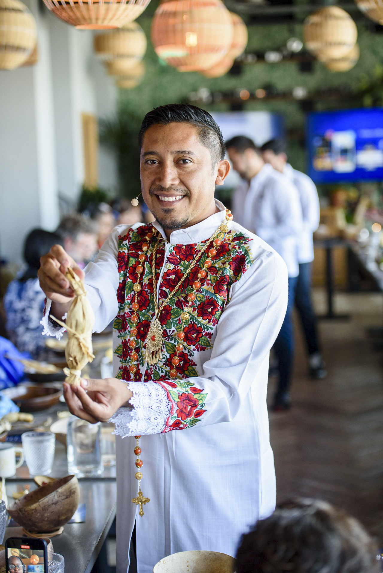 Embajador de la gastronomía maya en Madrid