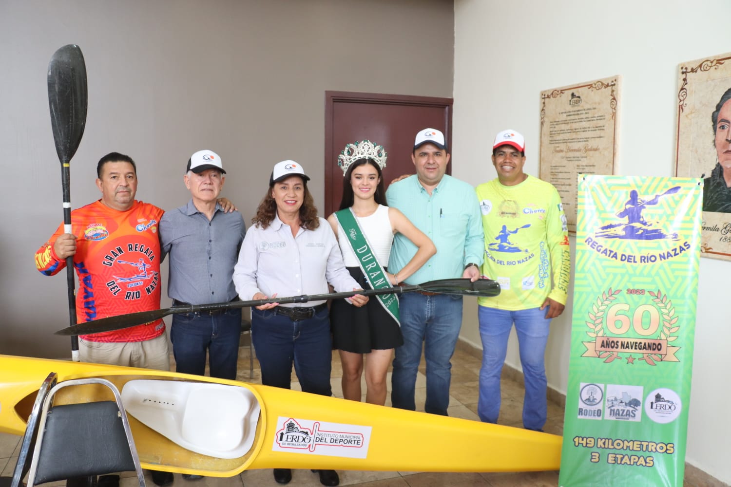 Presentan la Gran Regata del Río Nazas 2023