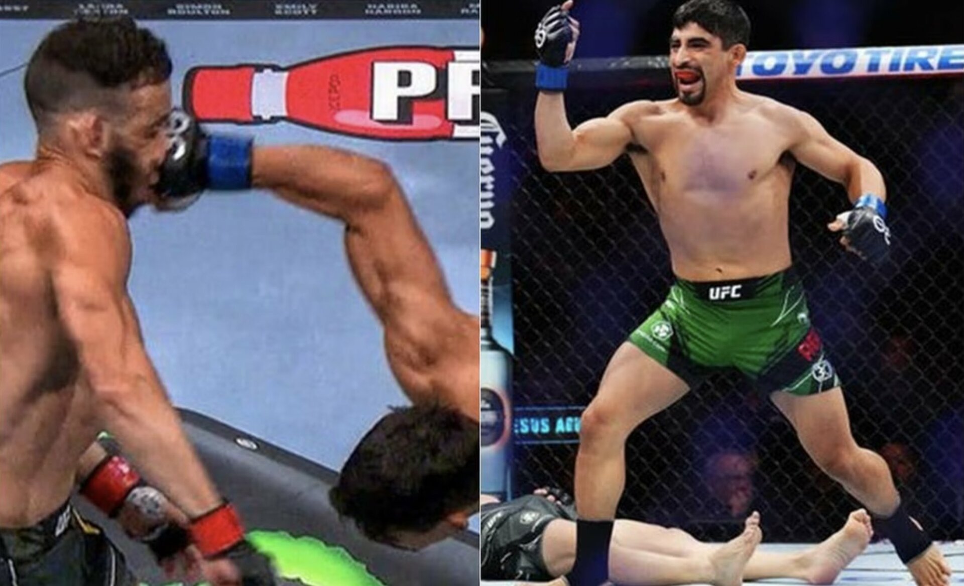 VIDEO: El increíble nocaut del mexicano Jesús Aguilar en la UFC