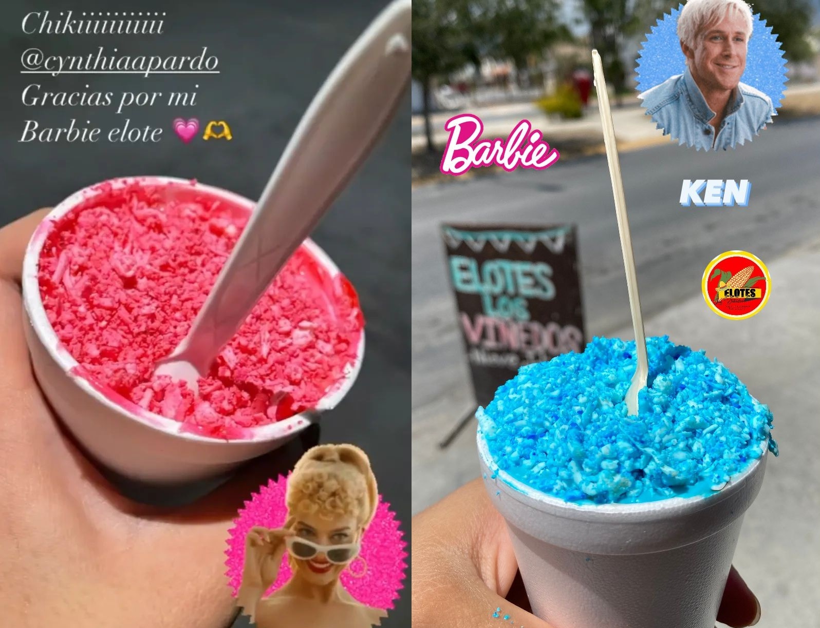 ¿Rosa o azul? Llegan los elotes inspirados en Barbie y Ken
