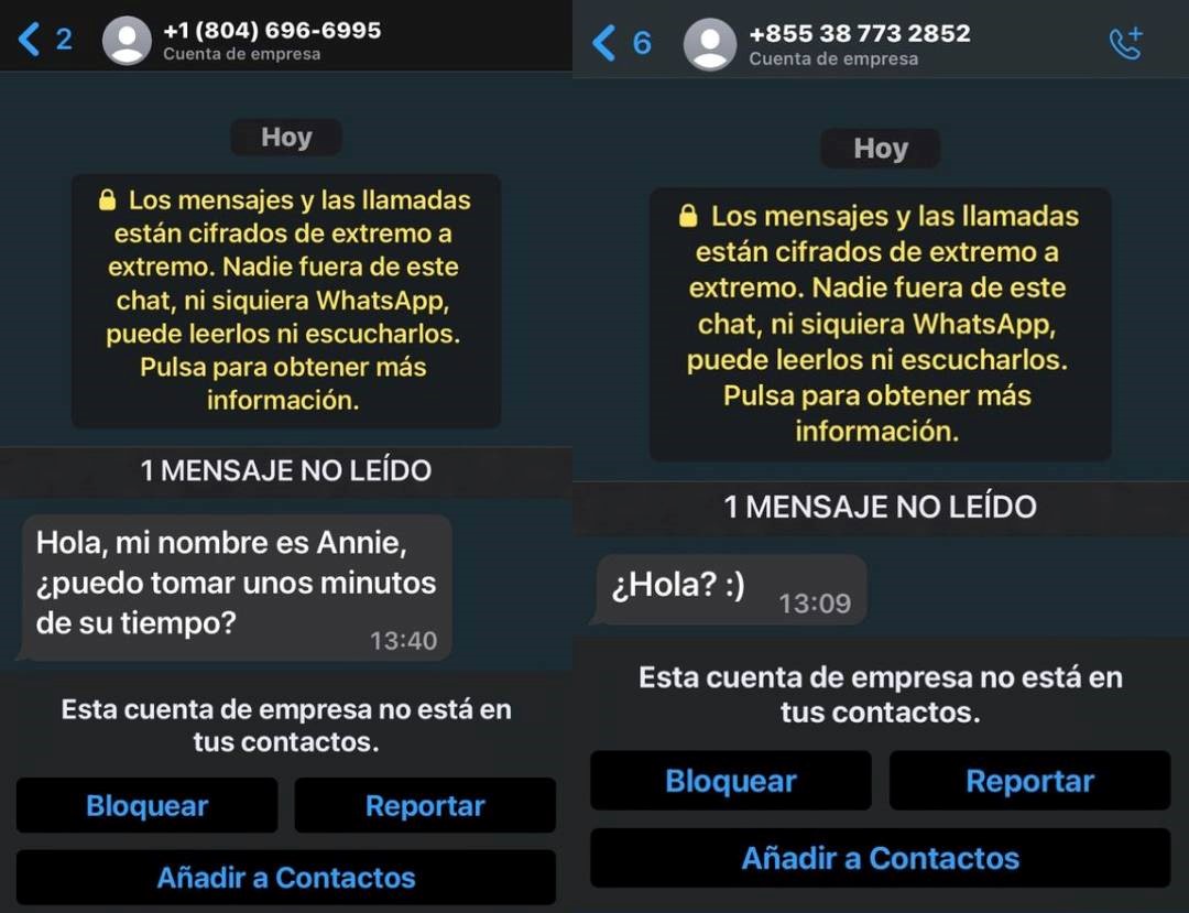 'Ya me tienen hasta la mad… con esos mensajes de WhatsApp'