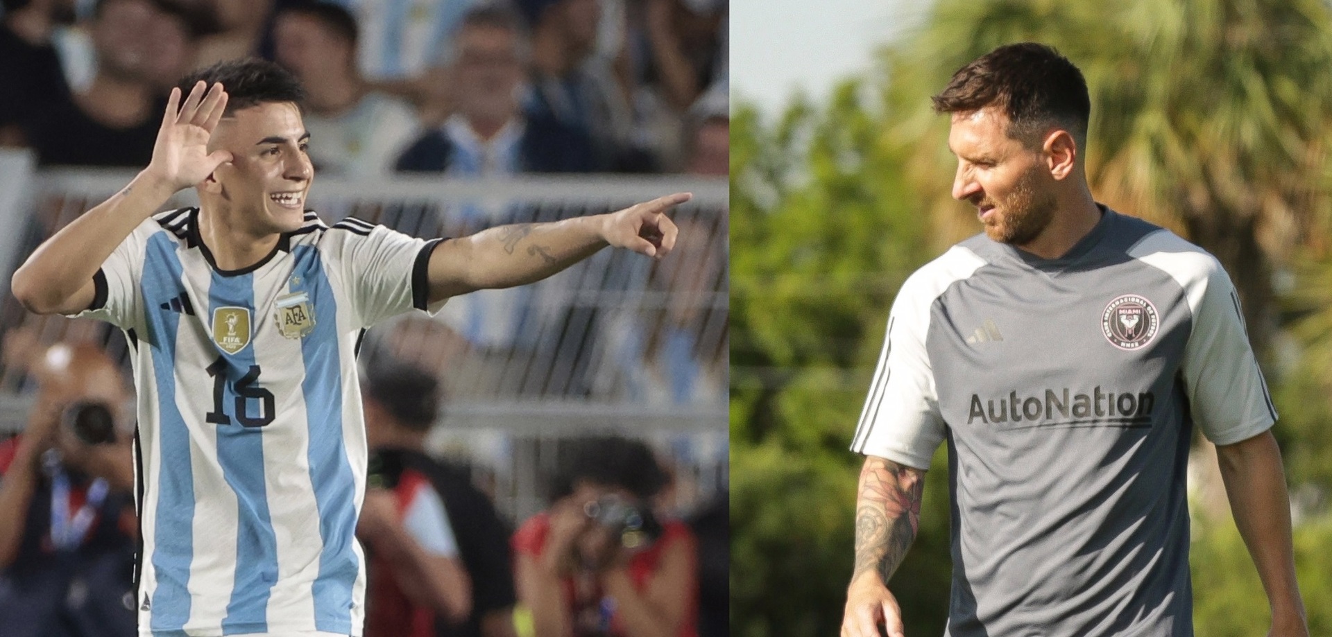Leo Messi y Thiago Almada, de campeones del Mundo en Catar a rivales en ...