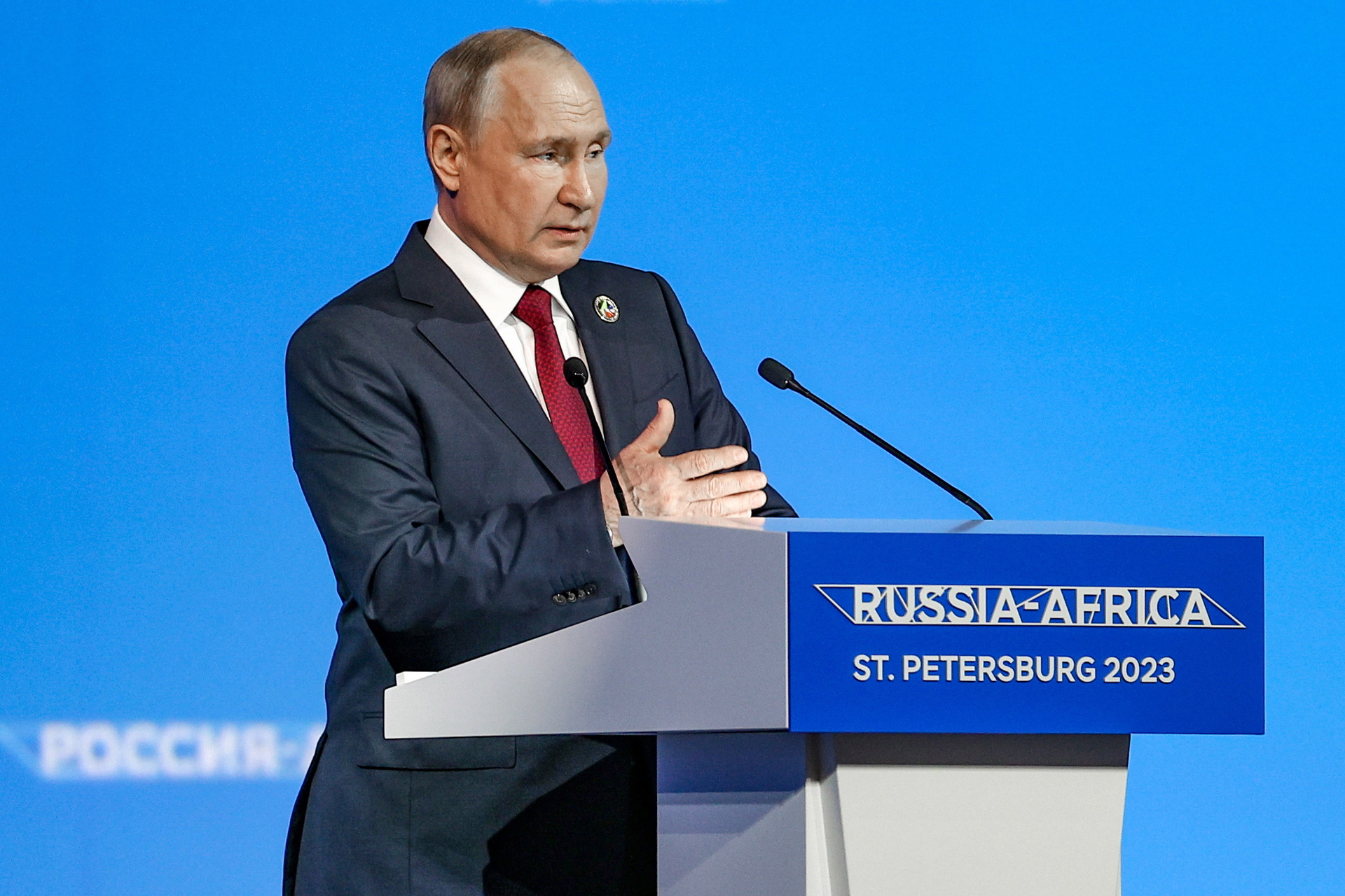 Rusia promete regalar toneladas de cereales a países africanos