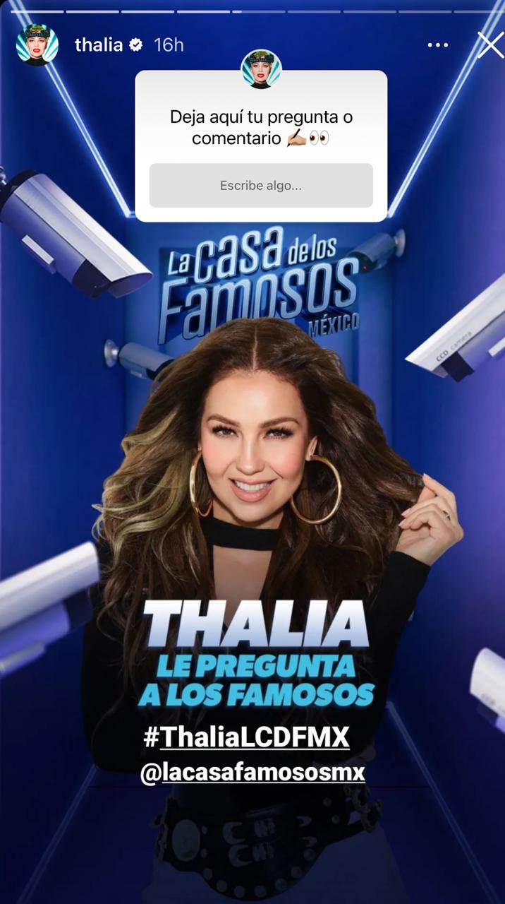 Thalía estará en La Casa de los Famosos México; ¿cuándo y dónde verla?