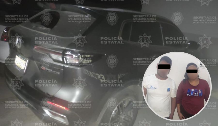 Recuperan en la colonia Guadalupe un vehículo con reporte de robo; una pareja fue detenida