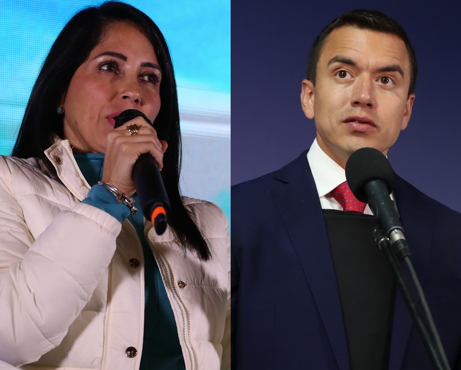 Luisa González y Daniel Noboa pasan a segunda vuelta en presidenciales de Ecuador