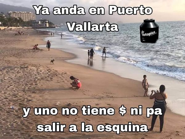 Tinaco 'prófugo' durante inundaciones en Guadalajara genera memes