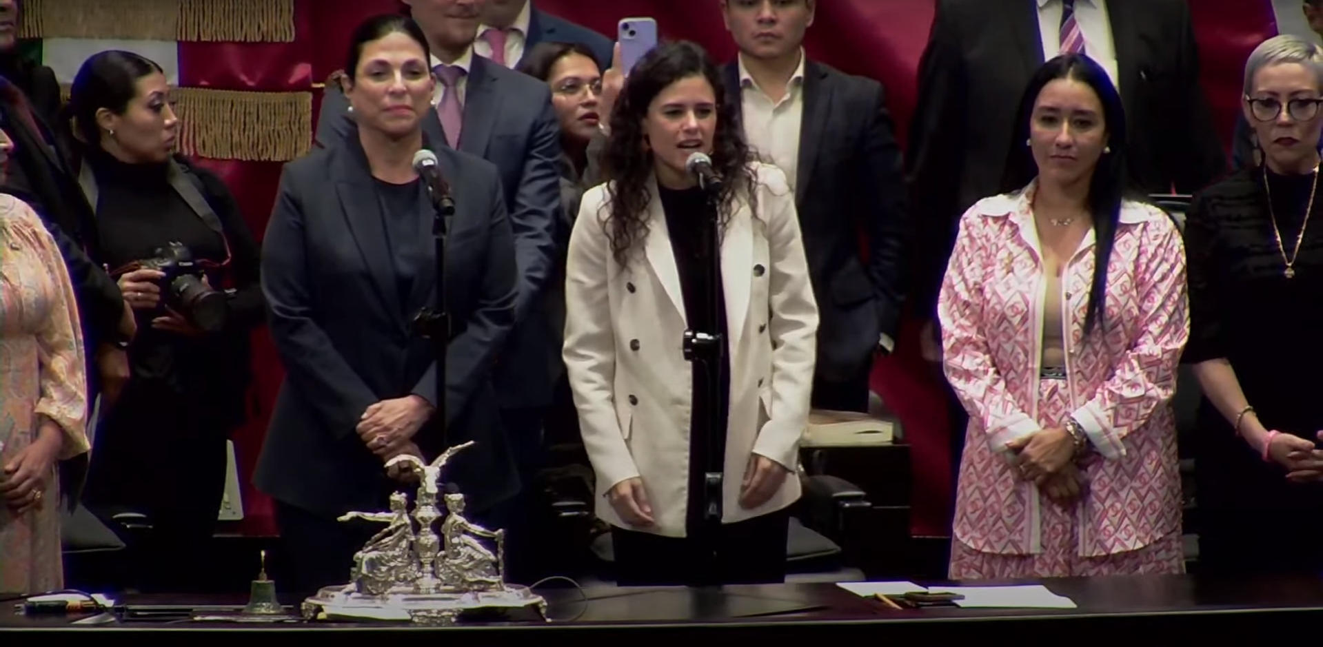 Luisa María Alcalde Entrega Quinto Informe De Gobierno De Amlo Ante El