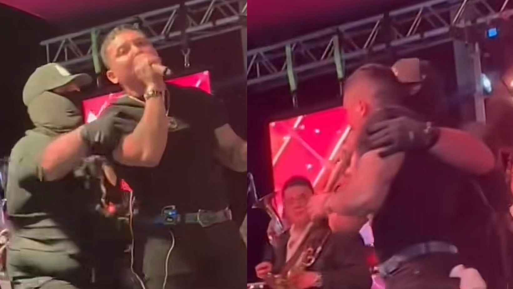 Bajan a Edwin Luna del escenario por presencia 'de gente armada' en ...