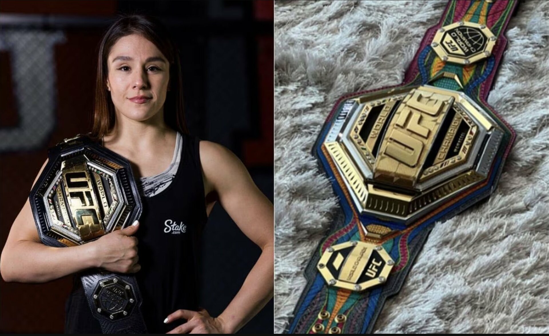 UFC: Alexa Graso estrenará cinturón hecho en Oaxaca para su pelea ...
