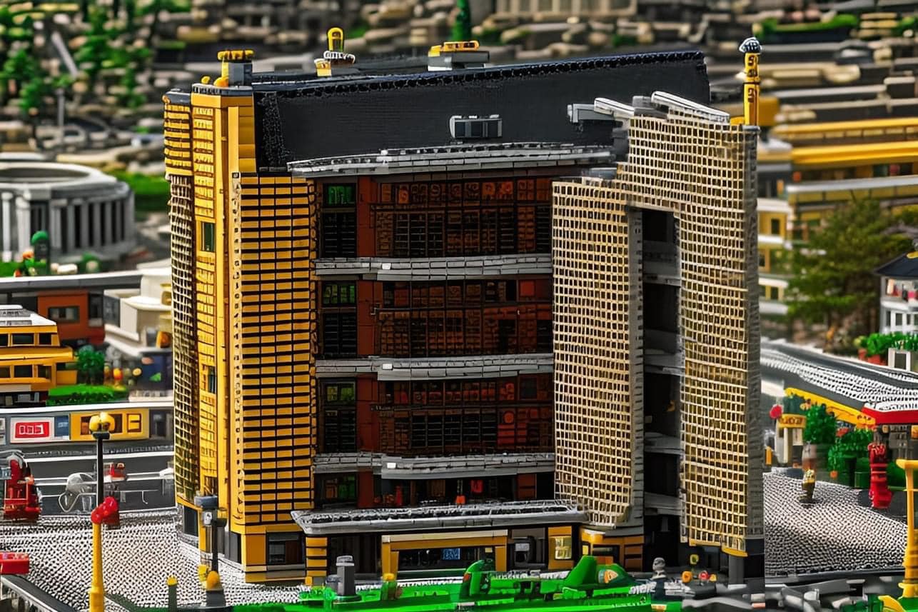 VIRAL: Recrean Torreón con 'Legos' en redes sociales