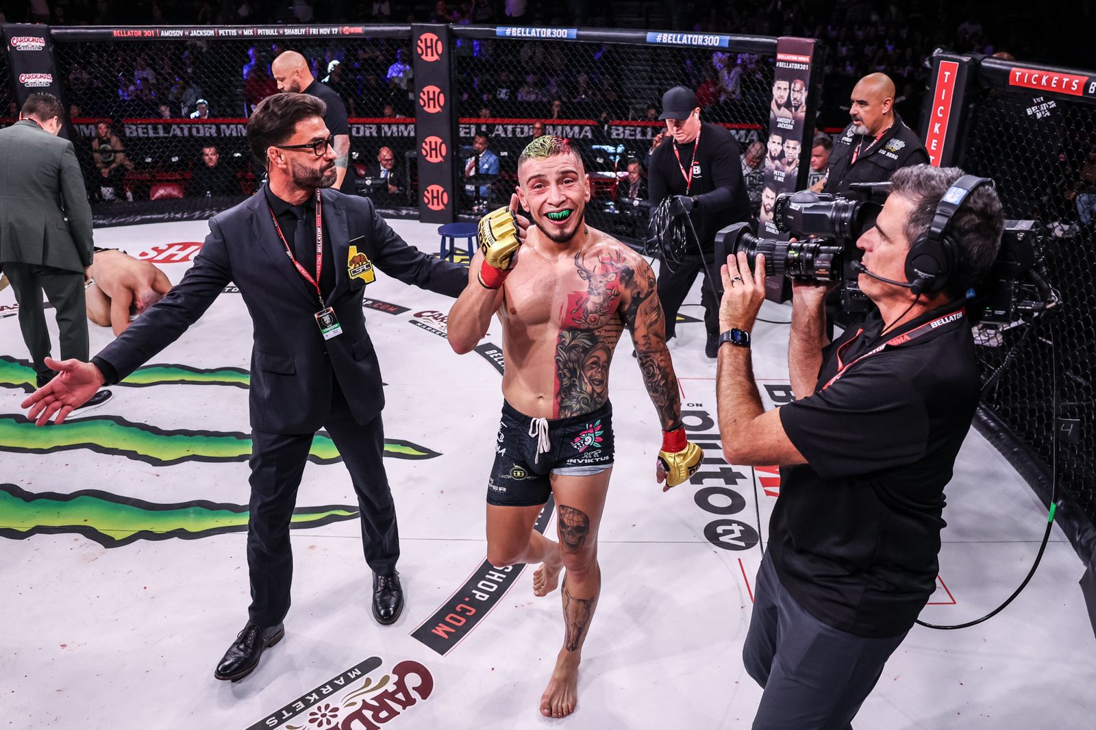 'Drako', con impresionante debut en Bellator