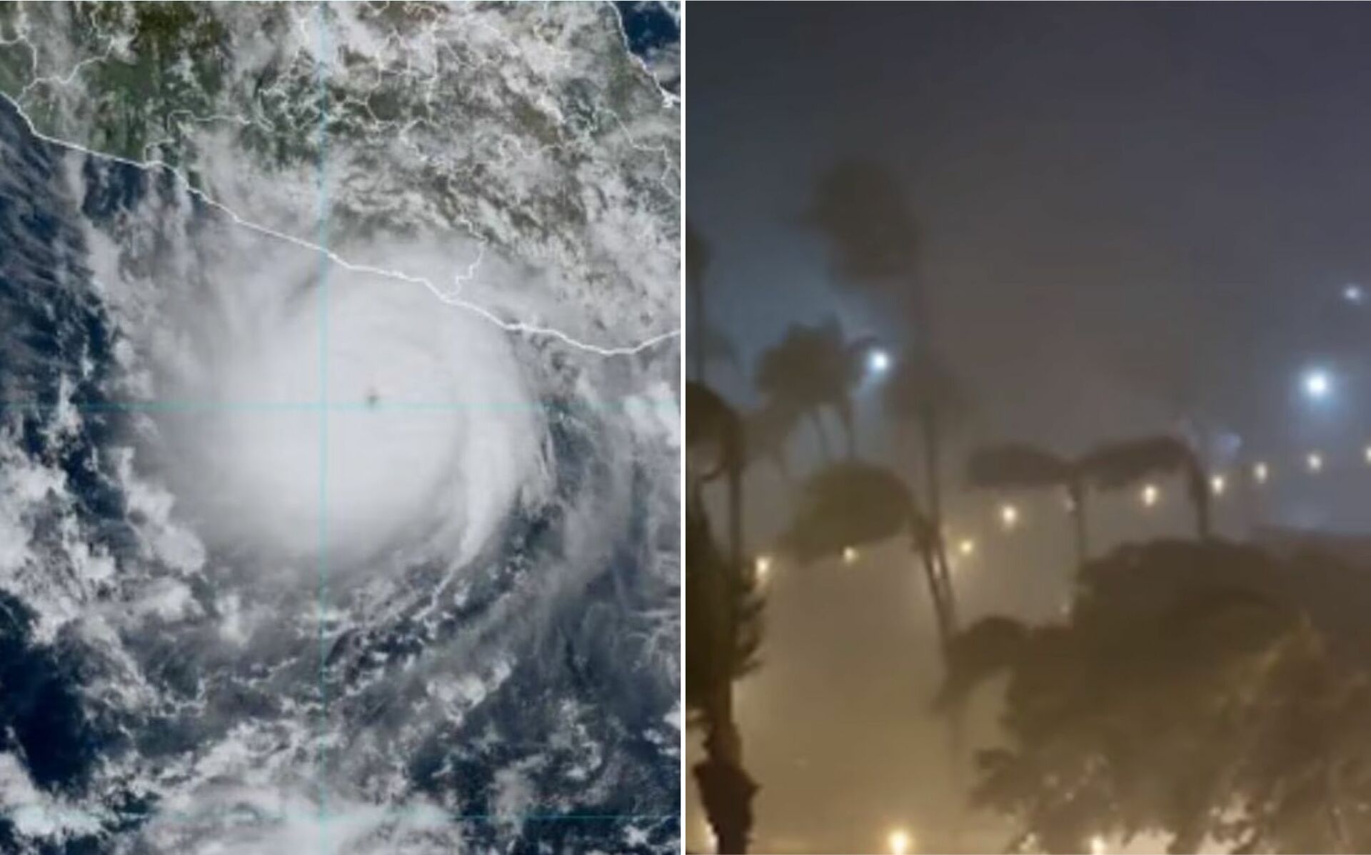 Devastador paso del huracán 'Otis' por Acapulco; difunden videos de su impacto