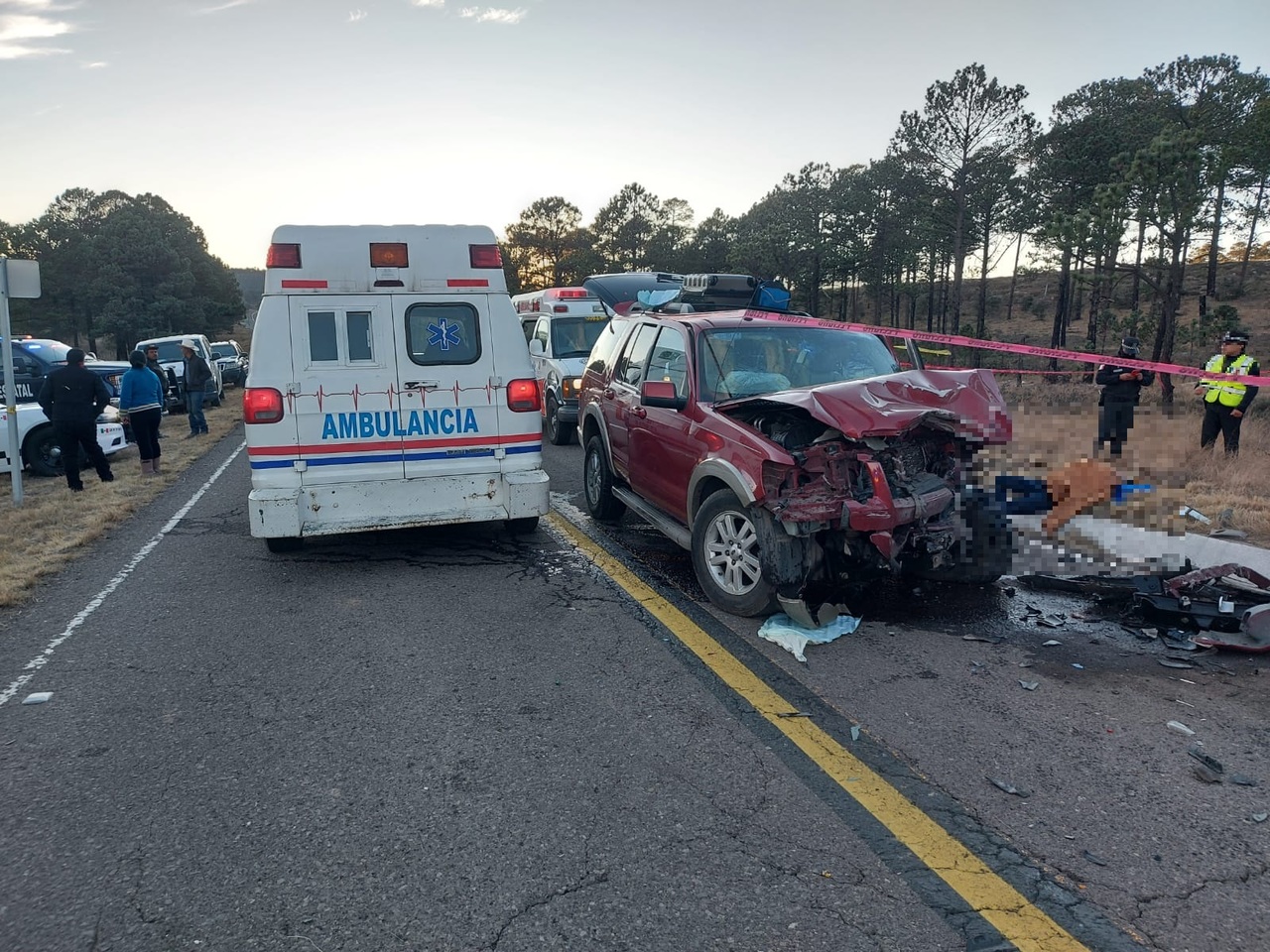 Identifican a occiso y lesionados de 'encontronazo' en la libre Durango-Mazatlán