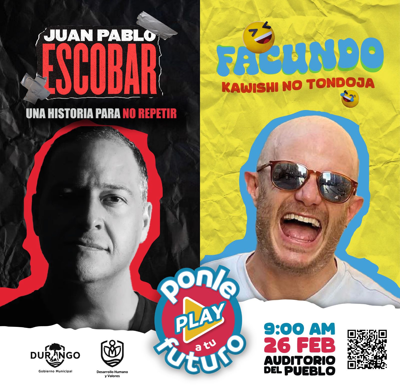 Hijo de Pablo Escobar y Facundo ofrecerán charla de concientización a ...