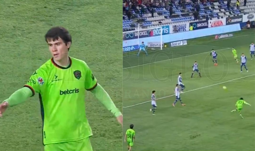 Aplauden golazo del duranguense Diego Campillo en la Liga Mx