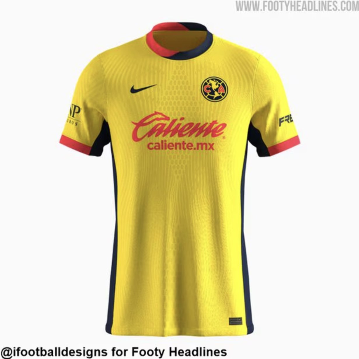 Filtran primeras fotos de la nueva playera de las Águilas