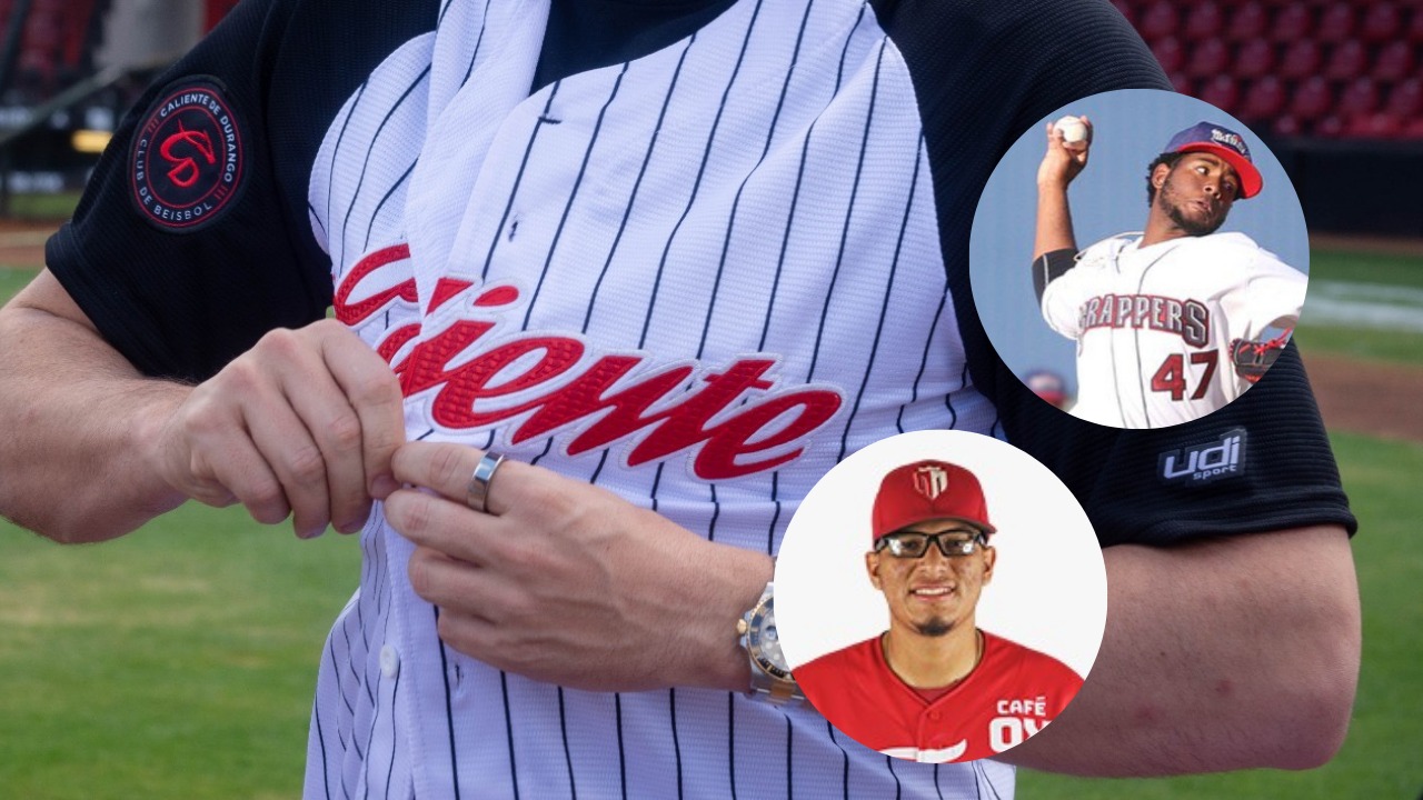 Caliente de Durango presenta dos nuevos jugadores